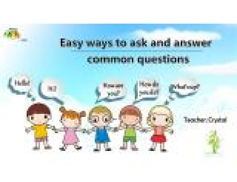 Easy ways to ask and answercommon questions_百度百科