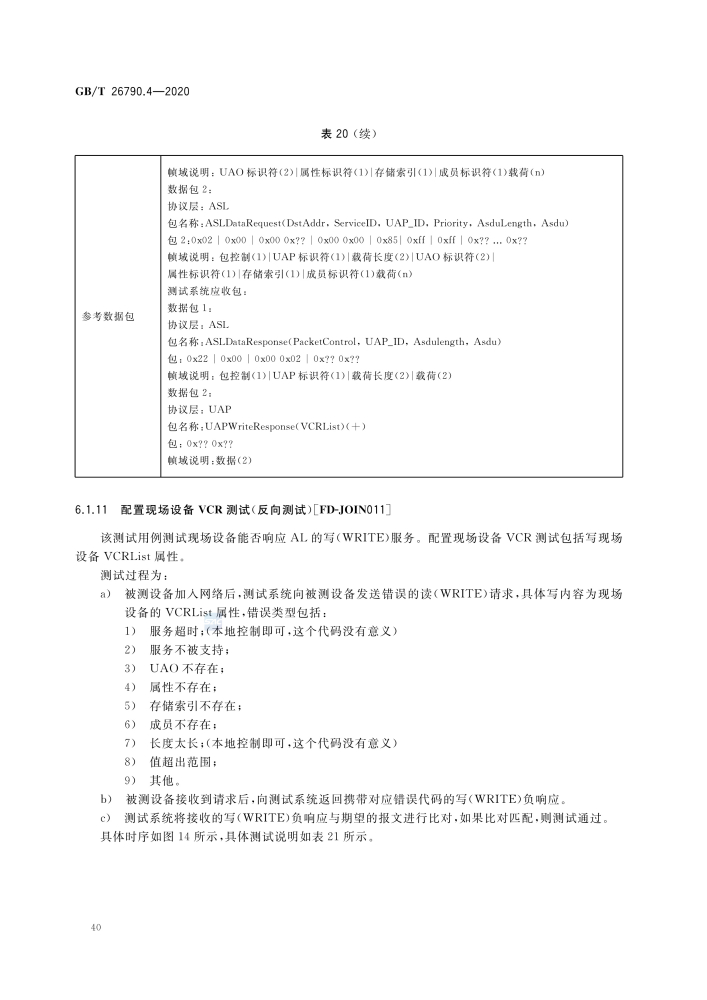 工业无线网络WIA规范—第4部分：WIA-FA协议一致性测试规范_百度百科