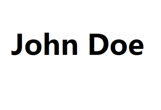 John Doe（英文单词）_百度百科