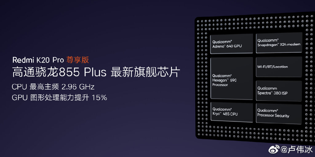 Redmi K20狂销300万，卢伟冰再次放出大招，骁龙855 Plus旗舰到来_百科TA说