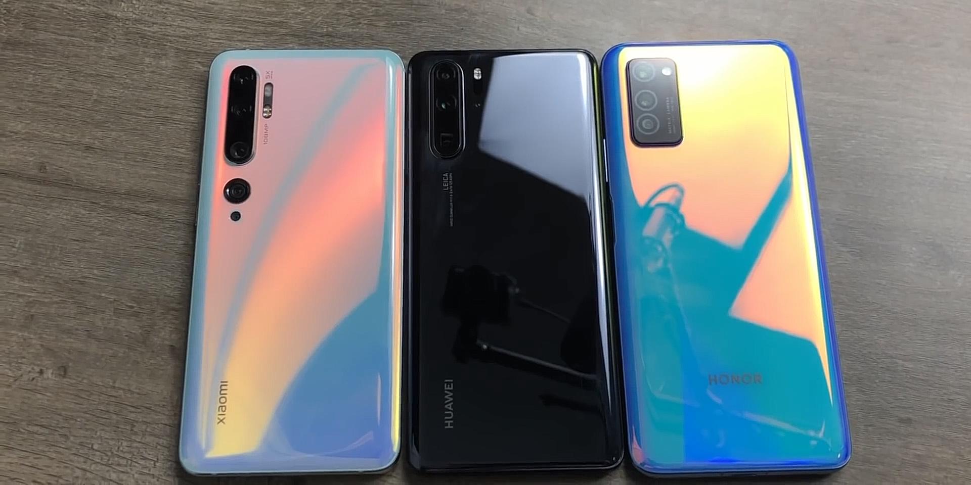 三款手机拍照比拼：荣耀V30表现最差，小米CC9Pro力压华为P30Pro_百科TA说