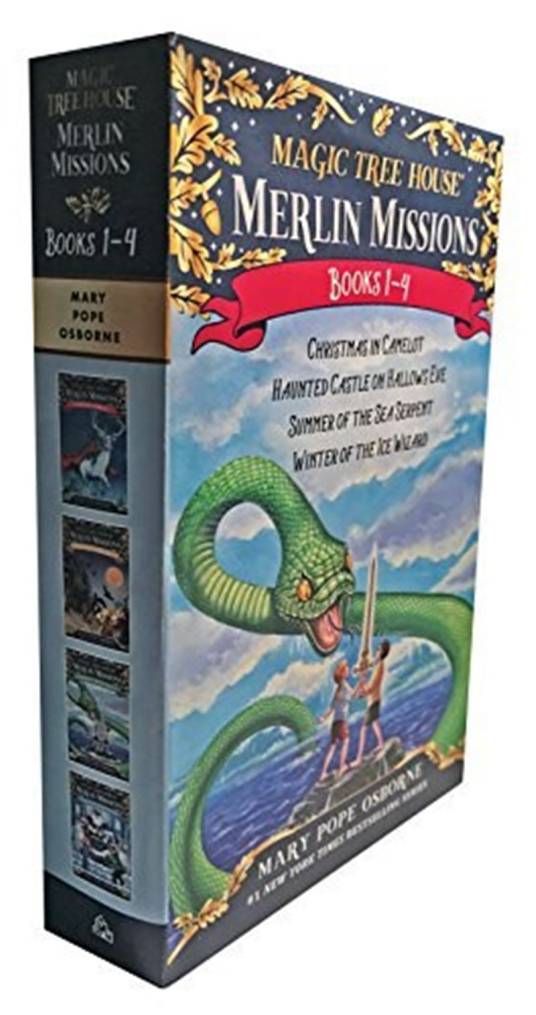 Magic Tree House Merlin Mission 1-4 Boxed Set_百度百科
