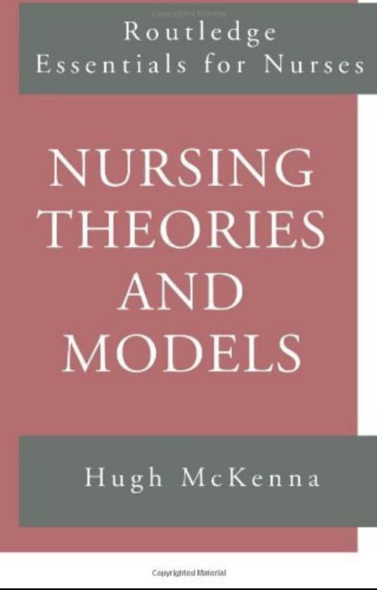 Nursing Theories and Models_百度百科