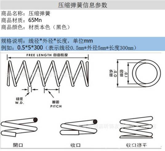 弹簧线径_百度百科