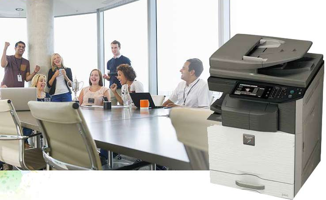 小型办公首选助手 夏普DX-2008UC彩色数码复合机7500元_百科TA说