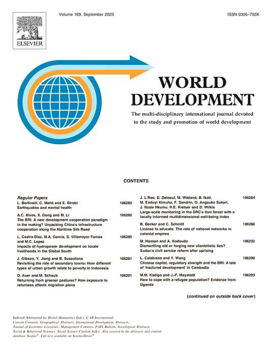 World Development_百度百科
