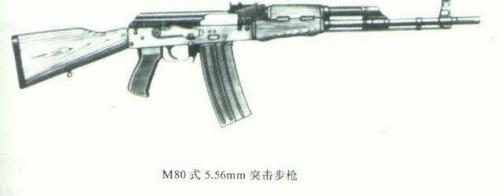 M80式和M80A式5.56mm突击步枪_百度百科