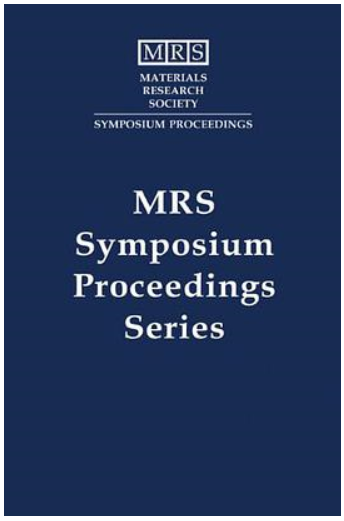 Progress in Compound Semiconductors III - Electronic and Optoelectronic ...