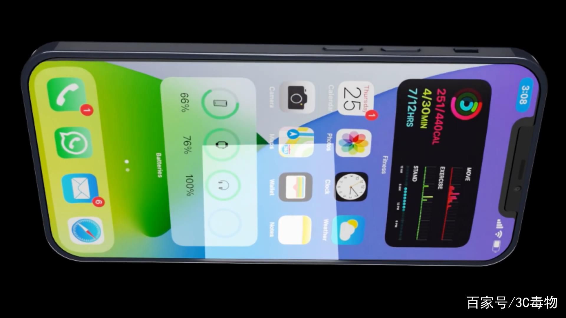 iPhone12Pro概念图：浴霸五饼镜头+正反无线充电，iPhone11不香了_百科TA说