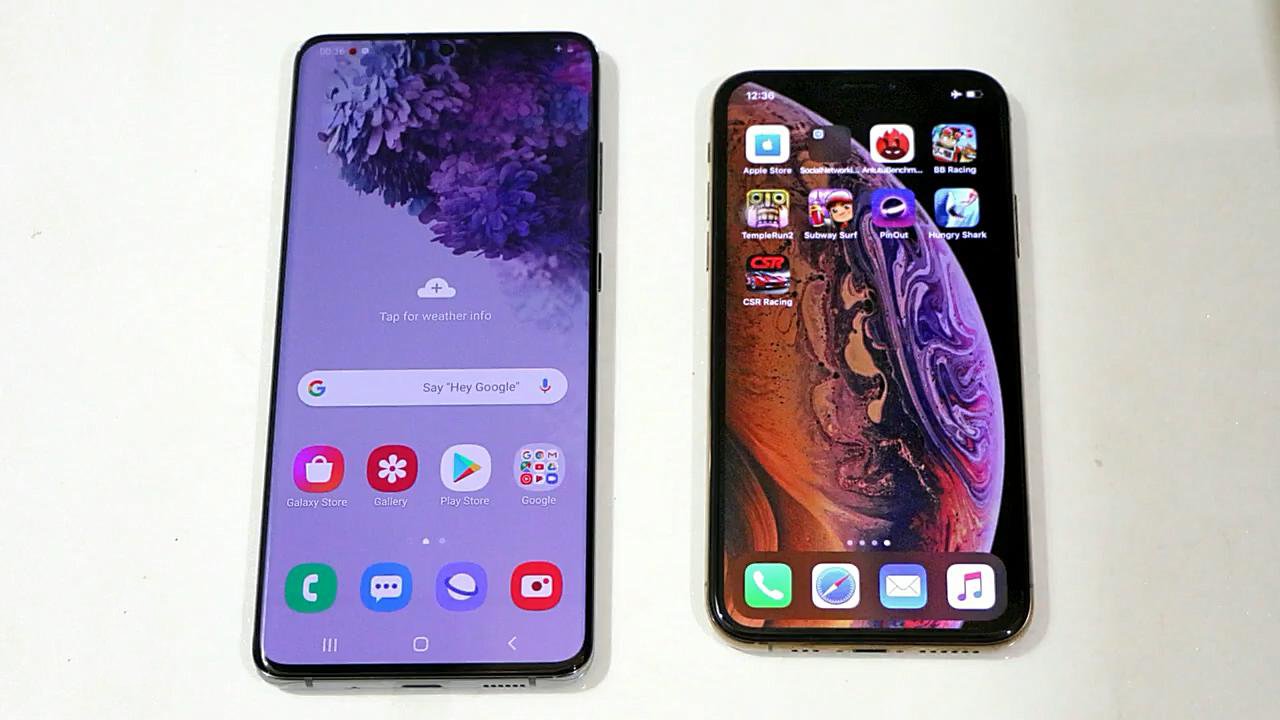 三星S20+与iPhoneXS性能比拼：骁龙865与A12的差距有多大_百科TA说