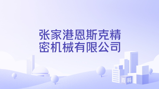 张家港恩斯克精密机械有限公司_百度百科