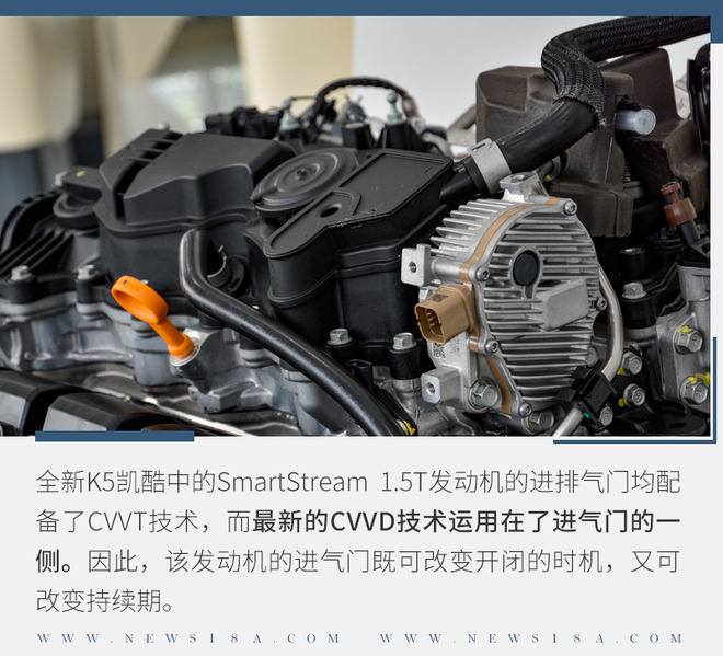 CVVD是独门秘籍 解读起亚全新K5凯酷1.5T发动机_百科TA说