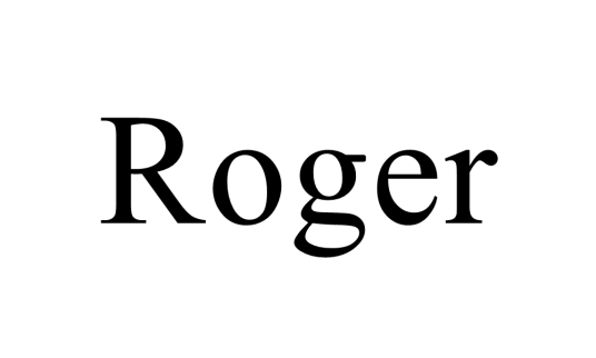 Roger（英语词语）_百度百科