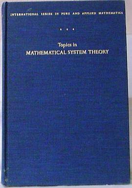 Topics in Mathematical System Theory_百度百科