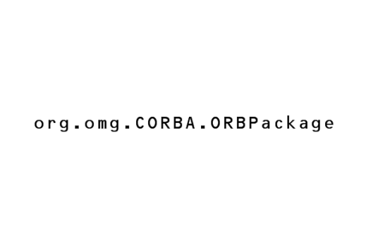 org.omg.CORBA.ORBPackage_百度百科