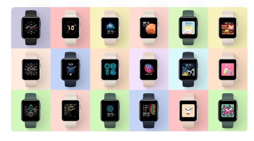 Redmi Watch轻巧小方屏正式发布：35g轻量设计+NFC+7天续航_百科TA说