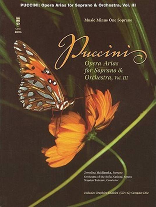 Puccini Arias for Soprano with Orchestra - Volume III_百度百科