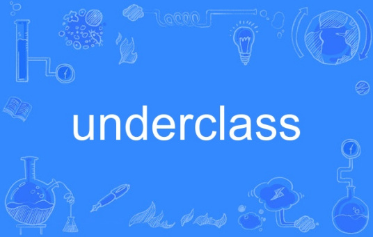 underclass_百度百科