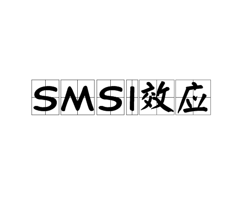 SMSI效应_百度百科