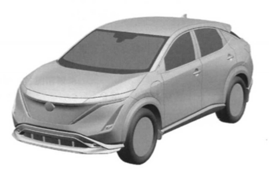 日产Ariya量产版专利图曝光 对标特斯拉Model Y_百科TA说
