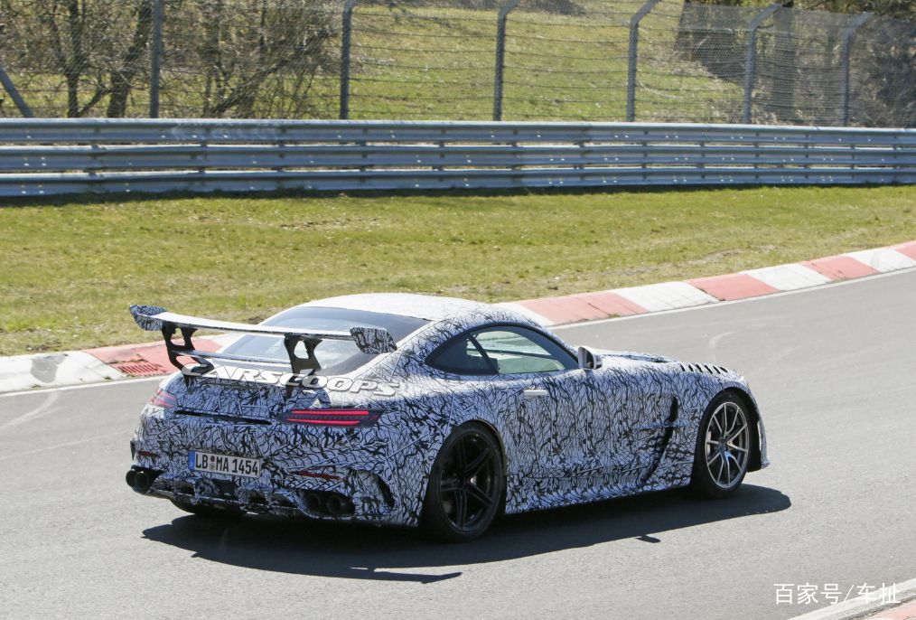 梅赛德斯-AMG GT R Black Series谍照_百科TA说