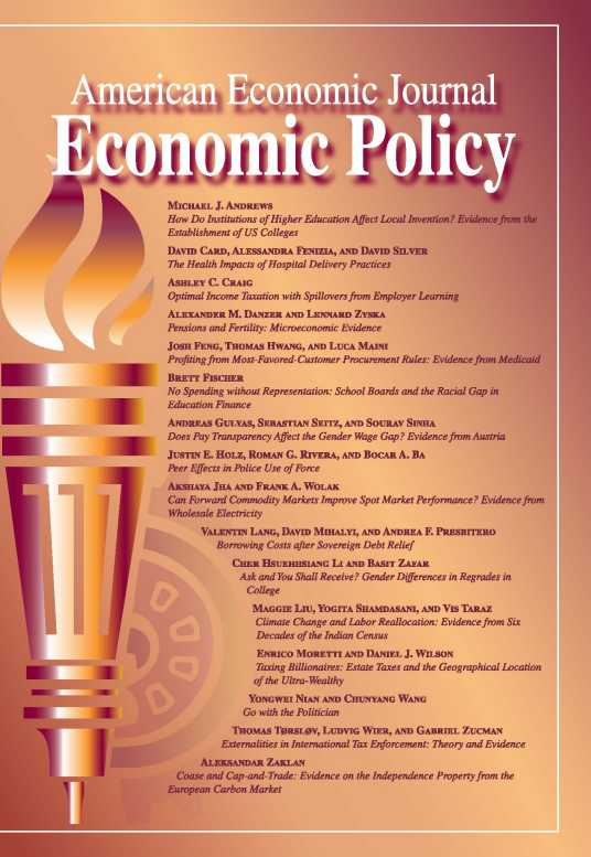 American Economic Journal: Economic Policy_百度百科
