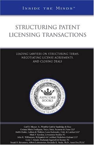Structuring Patent Licensing Transactions_百度百科