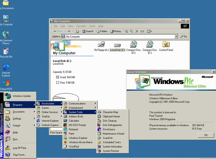 Windows ME_百度百科