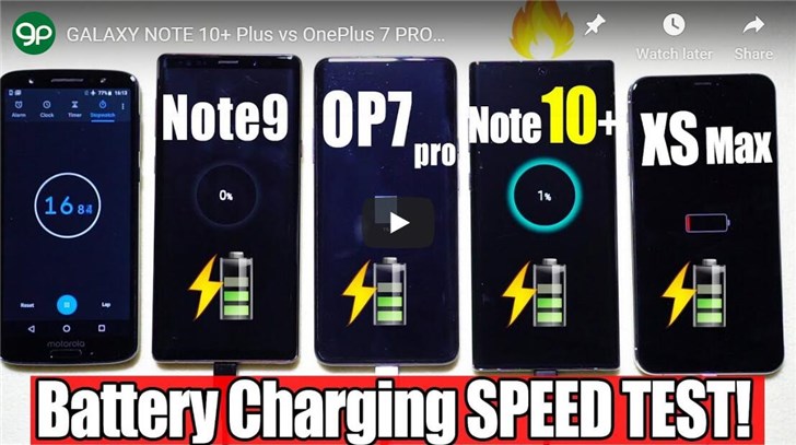 三星Note10+充电速度测试：仅需1小时_百科TA说