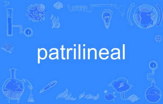 patrilineal_百度百科