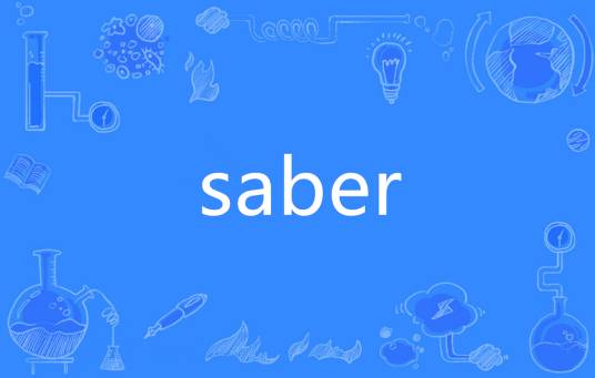 SABER（英语单词）_百度百科