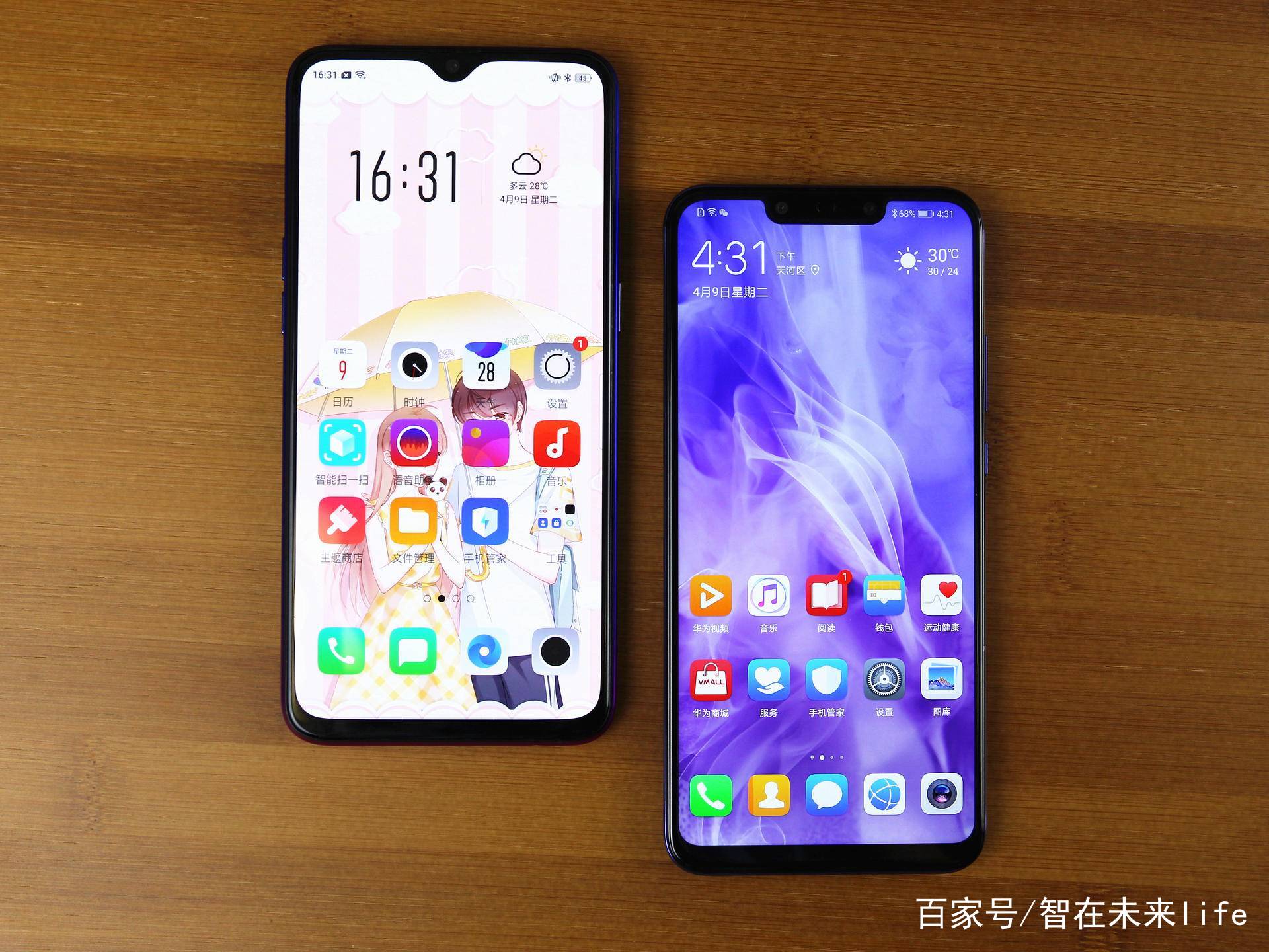 AI技术硬碰硬！OPPO K1与华为nova 3，你Pick谁？_百科TA说