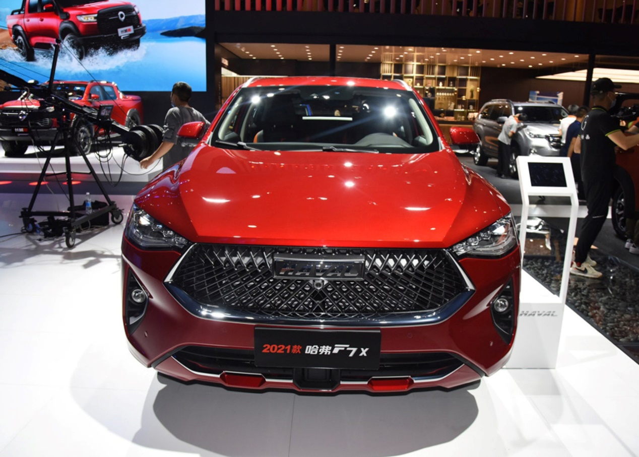 哈弗F7x有姣好的容貌和亲切的价格，大溜背相当吸引年轻人_百科TA说