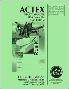 ACTEX Study Manual for the SOA Exam FM and CAS Exam 2, 2010 Edition_百度百科