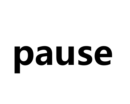 pause（英文单词pause）_百度百科