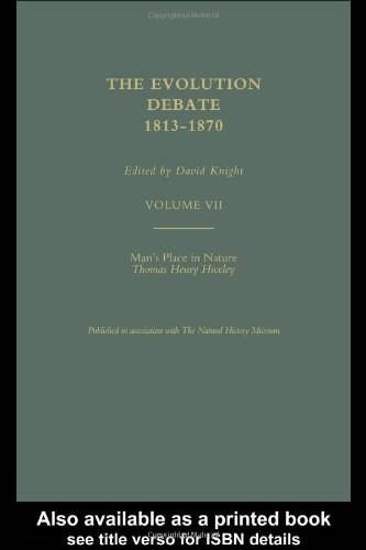 The Evolution Debate, 1813-1870_百度百科