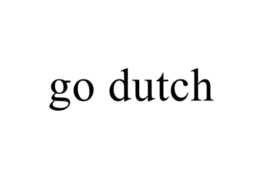 go dutch_百度百科