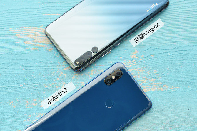 尖峰对决 荣耀Magic2/小米MIX3全面对比_百科TA说