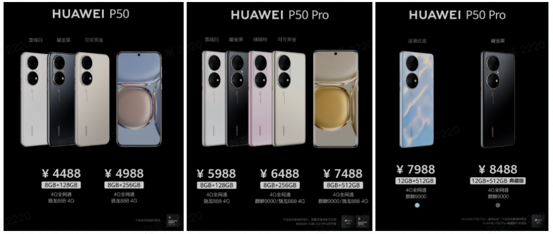 悲壮的无奈：华为P50竟然只能用4G？4488元起你会买吗？_百科TA说