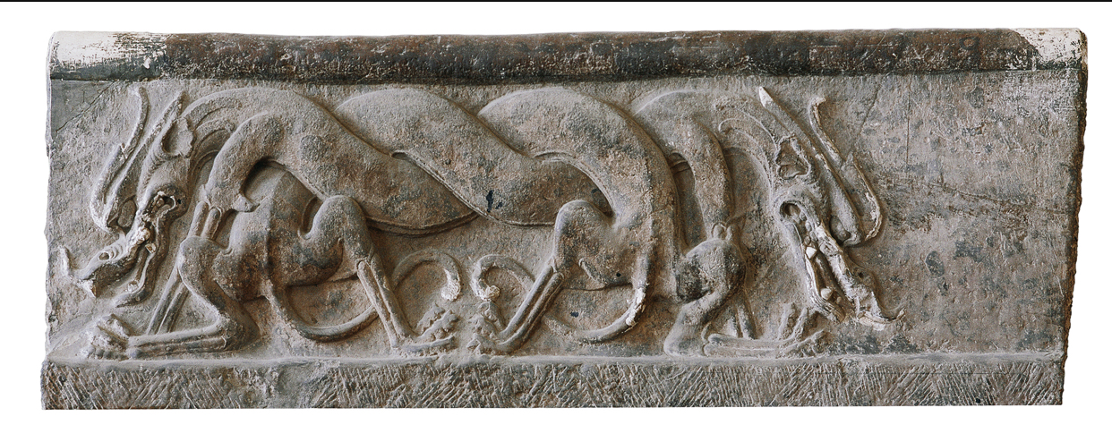 赵州桥石栏板：双面雕龙，收藏于中国国家博物馆_百科TA说