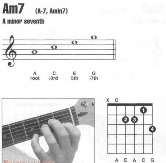 Am7和弦_百度百科