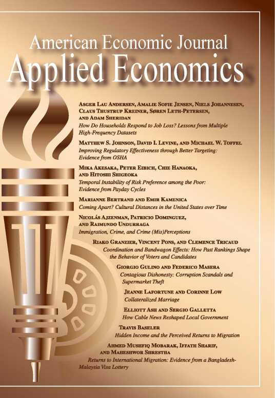 American Economic Journal: Applied Economics_百度百科