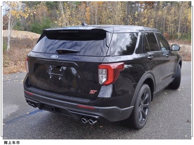 福特全新探险者ST实拍，搭3.0T+10AT，座椅2+2+2式布局_百科TA说