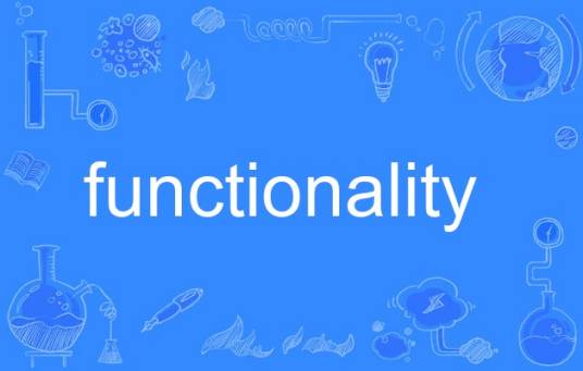 functionality_百度百科