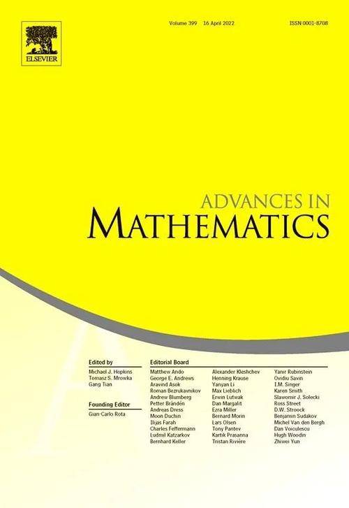 ADVANCES IN MATHEMATICS_百度百科