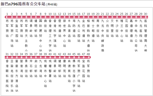 香港公交新巴n796路_百度百科