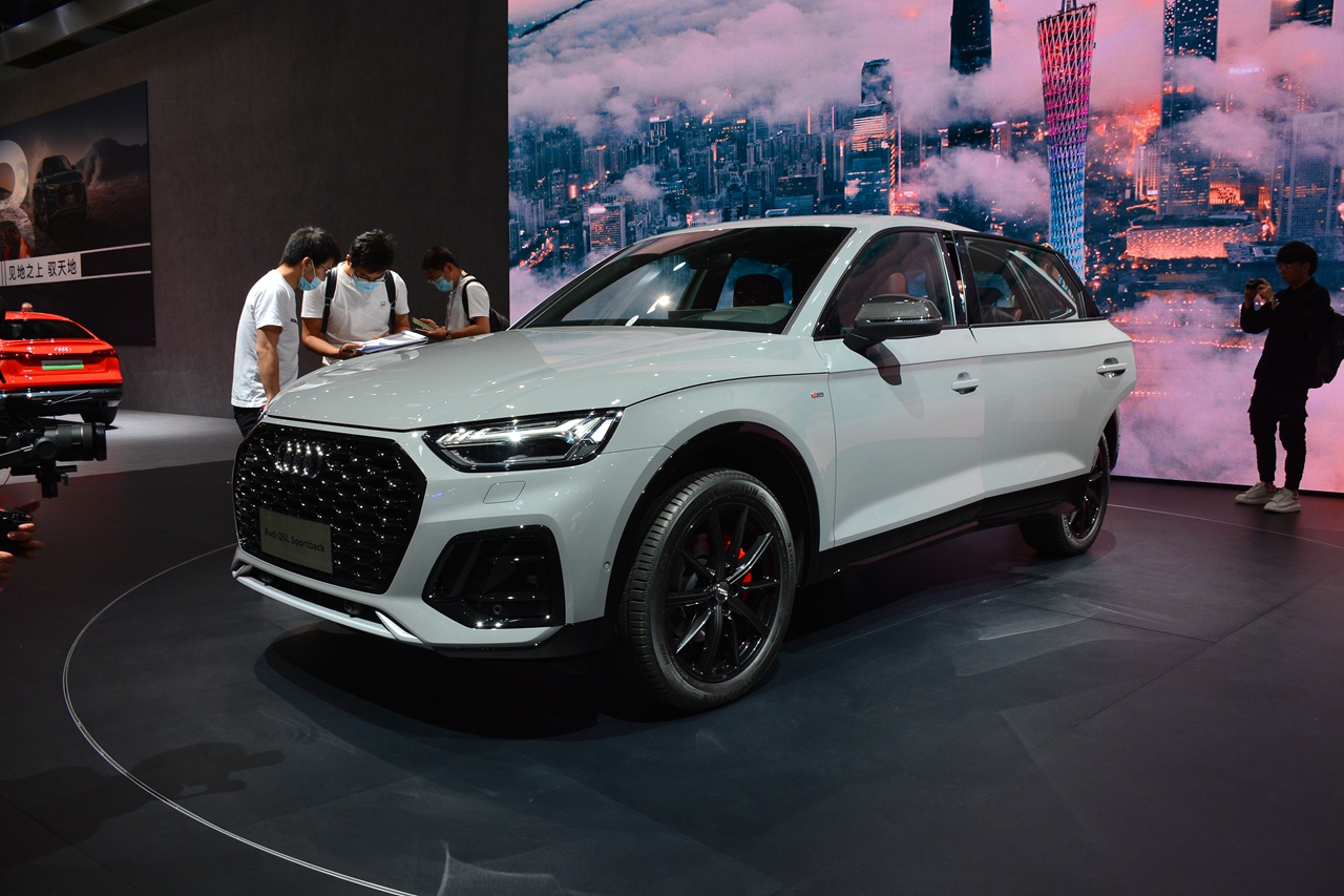 广州车展实拍 奥迪Q5L Sportback_百科TA说