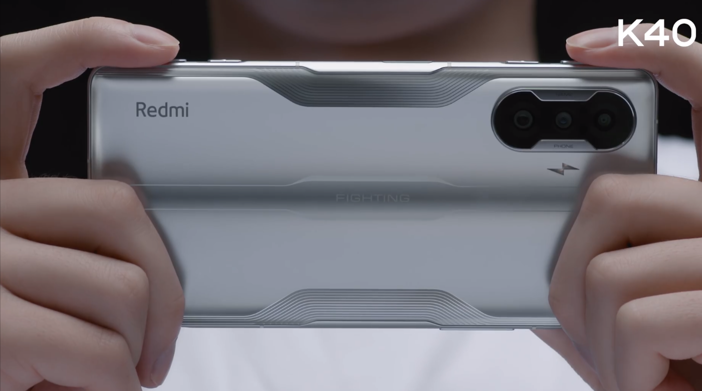 Redmi K40游戏版真机曝光，机械元素辨识十足，你对外观满意吗？_百科TA说