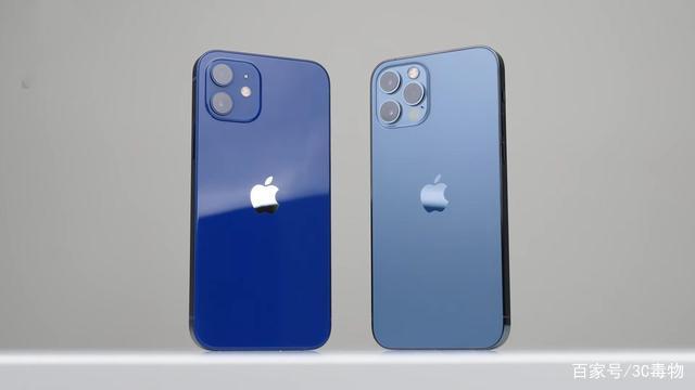 iPhone12/iPhone12Pro真机开箱对比：都是蓝色为啥区别这么大_百科TA说