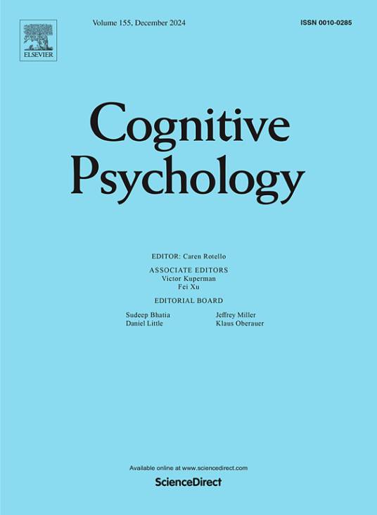 Cognitive Psychology（认知心理学领域的权威学术期刊）_百度百科